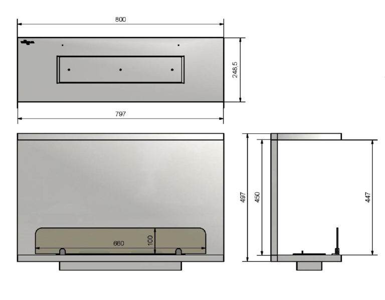 Inside C800v2 - Kamini na bioetanol