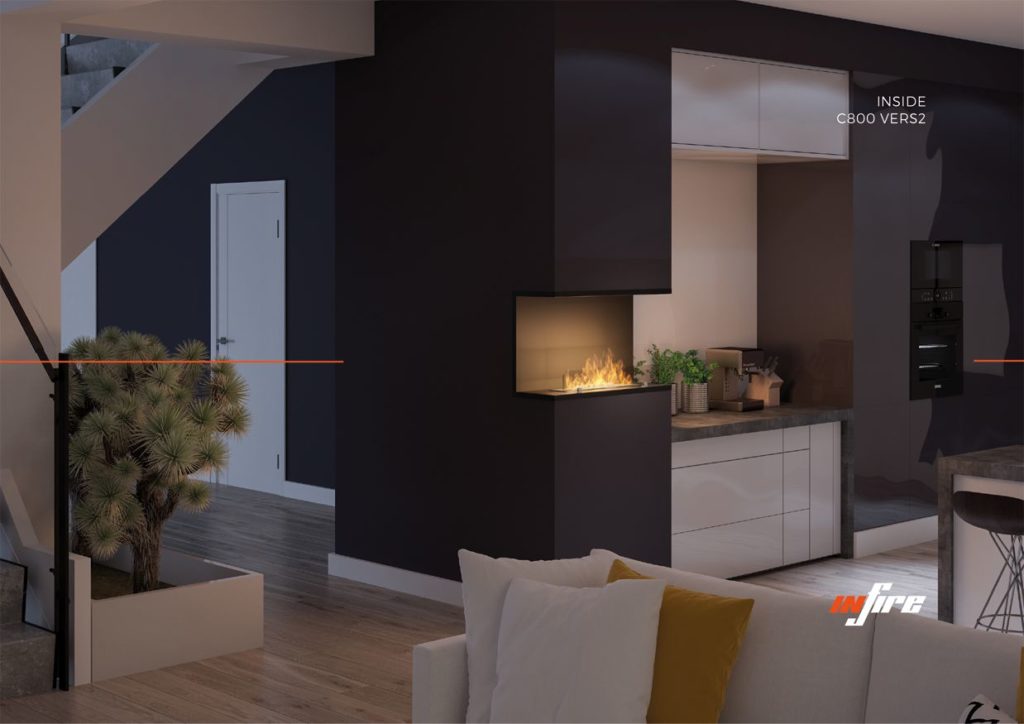 Inside C800v2 - Kamini na bioetanol